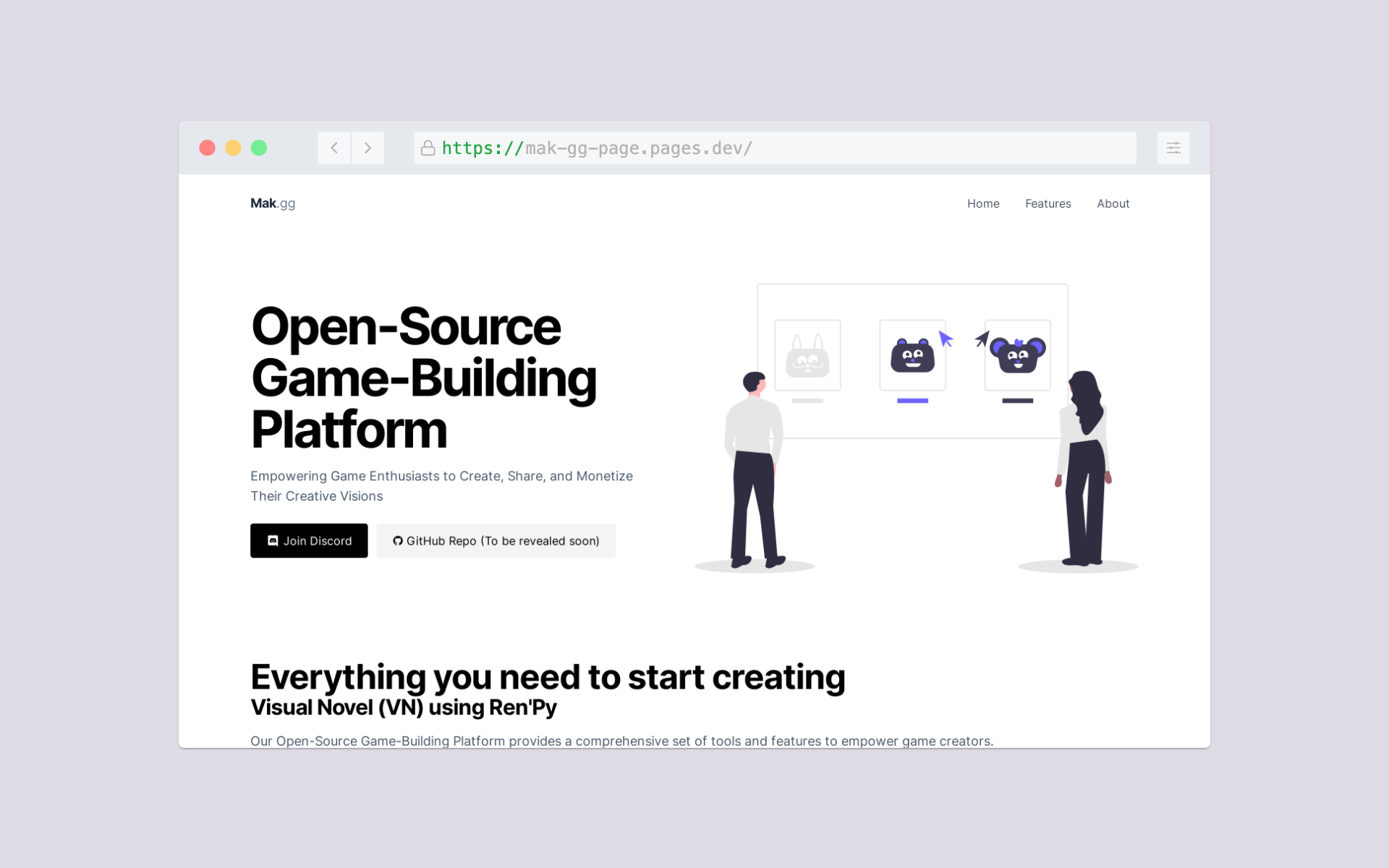 Open-Source Game-Building Platform | Open-Source Game-Building Platform